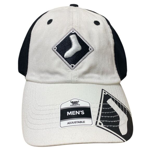 fan favorite | Accessories | Chicago White Sox Black White Adj Hat Mlb ...
